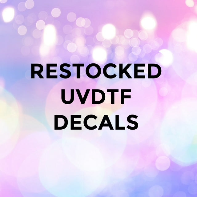 RESTOCK DECALS – Page 2 – Custom By Estee